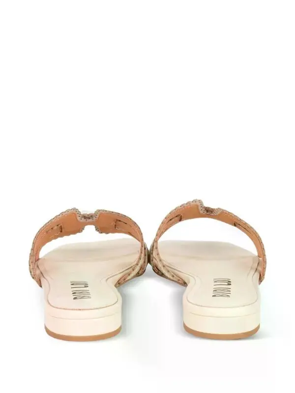BIBI LOU Scalloped Cut-out Flat Sandals