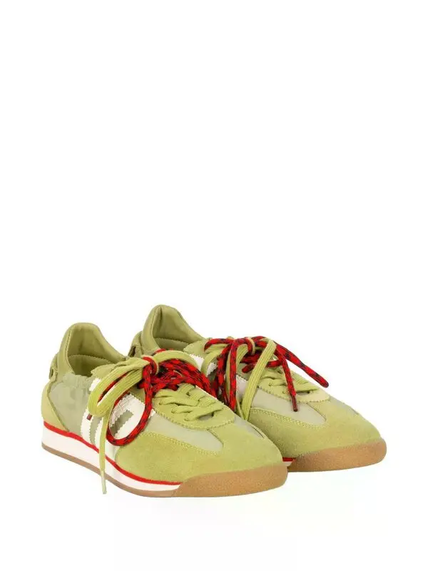 BACK 70 Rocket Logo-patch Panelled Sneakers