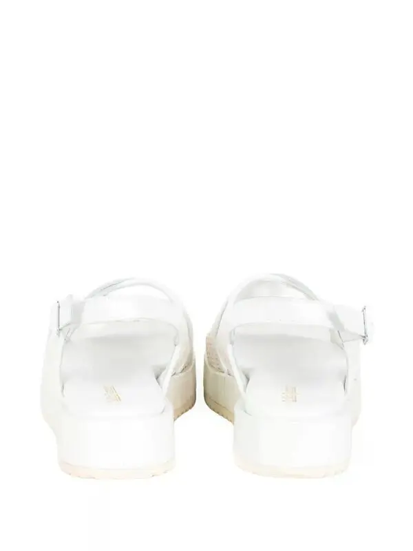 LUCA GROSSI Woven Crossover Sandals