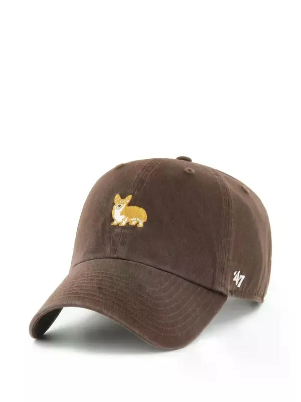 '47 47 Embroidered Motif Cap - Brown