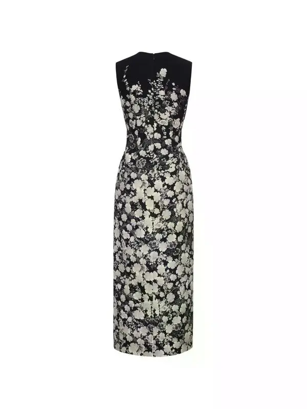 Adam Lippes Ophelia Floral-jacquard Dress