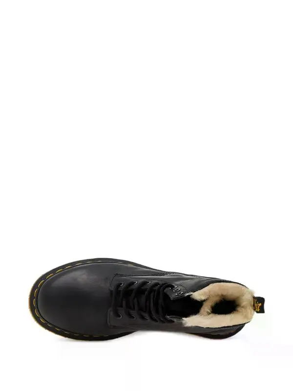 Dr. Martens 1460 Serena Lace-up Boots With Faux Fur Lining