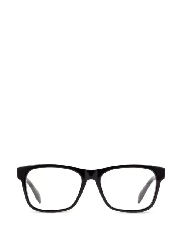 Alexander McQueen Square-frame Glasses - Black