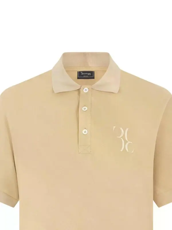 BILLIONAIRE Logo-embroidered Polo Shirt