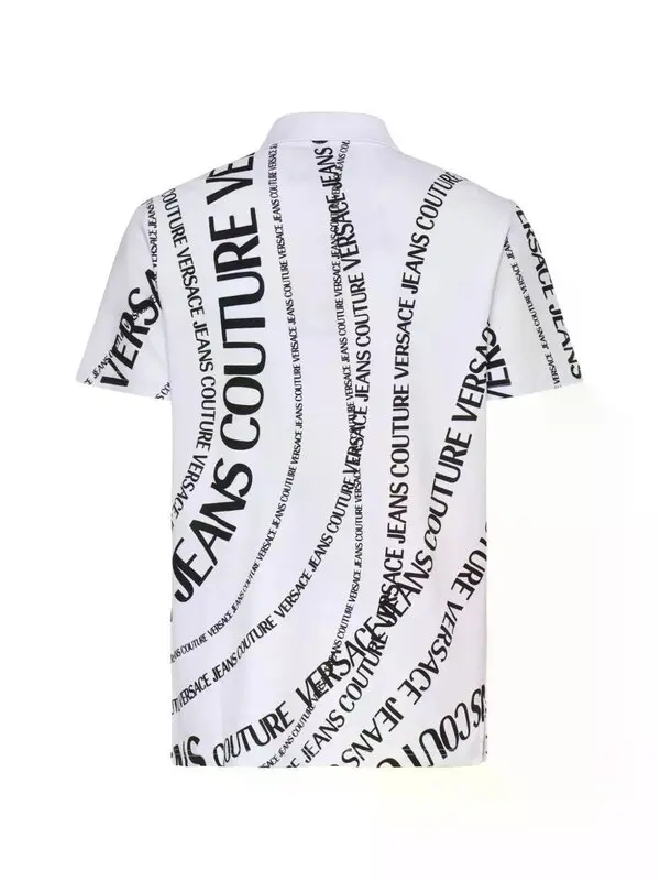 Versace Logo-print Polo Shirt