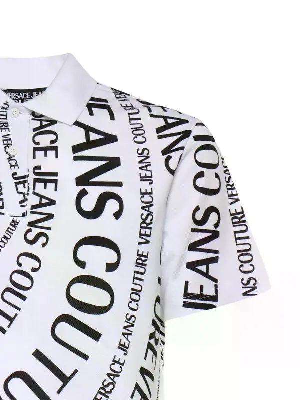 Versace Logo-print Polo Shirt