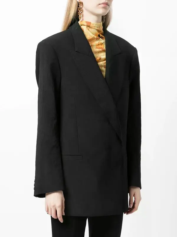 SAMUEL GUÌ YANG Double-breasted Boxy Blazer