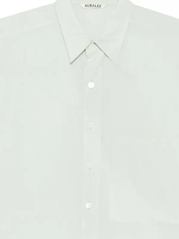 Auralee Chest-pocket Long-sleeve Shirt