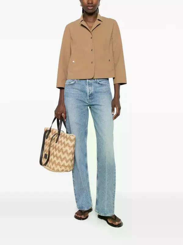 Herno Press-stud Fastening Spread-collar Jacket