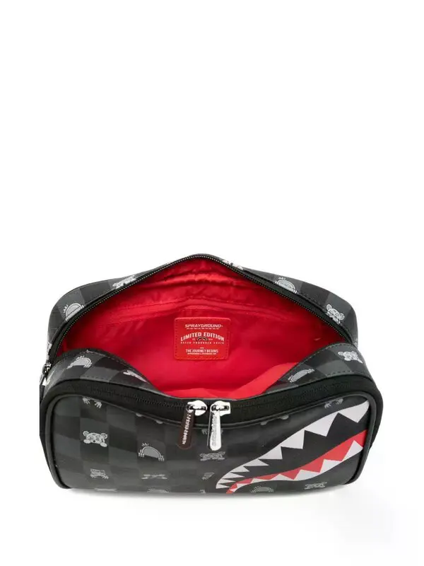 SPRAYGROUND Patterned Wash Bag