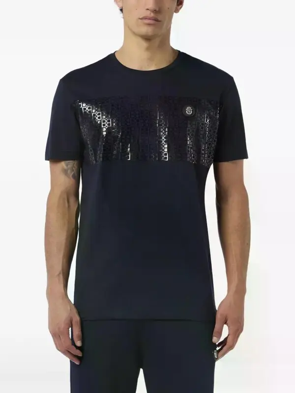 BILLIONAIRE Monogram-print T-shirt