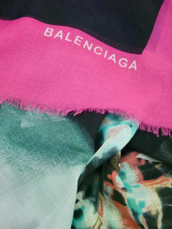 Balenciaga Printed Scarf