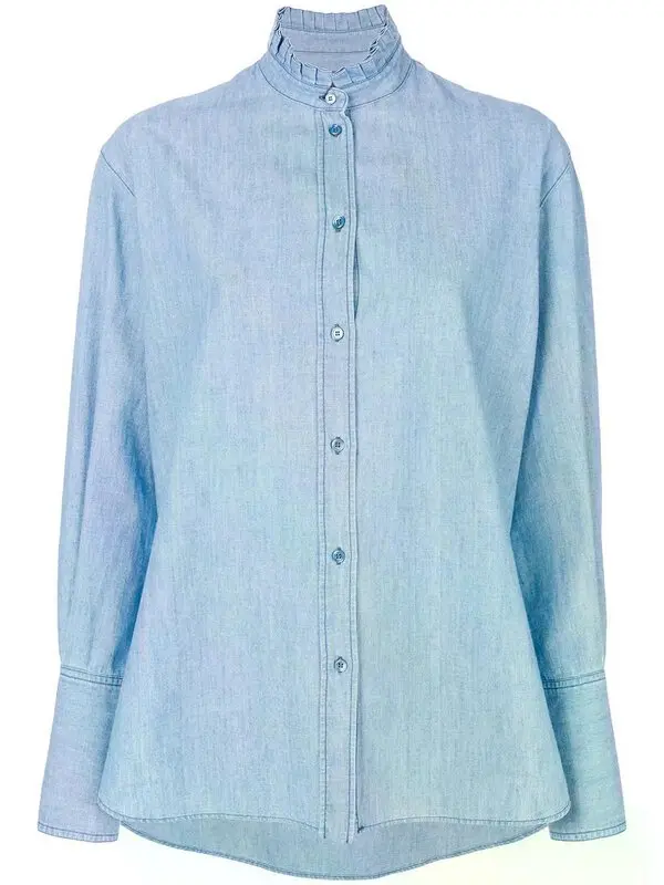 Alexander McQueen Ruffle Collar Shirt