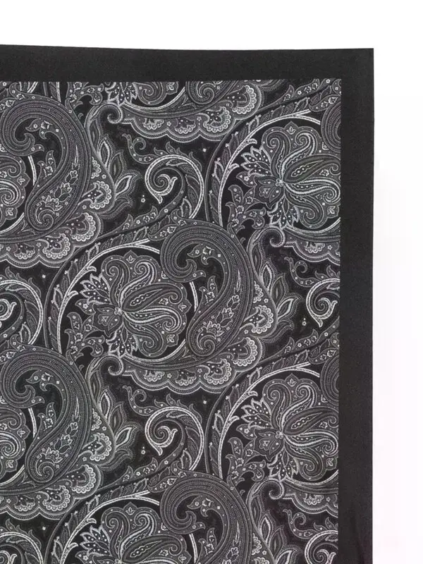 GABRIELE PASINI Paisley-print Silk Scarf