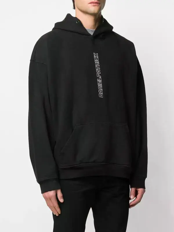 DANIEL PATRICK Logo Detail Hoodie