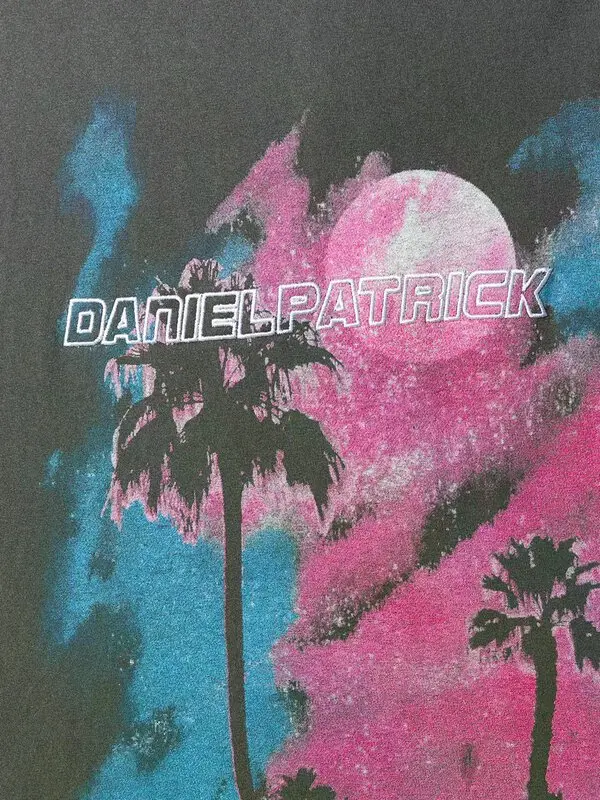 DANIEL PATRICK Graphic-print Crew Neck T-shirt