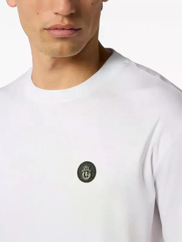 BILLIONAIRE Round-neck T-shirt - White