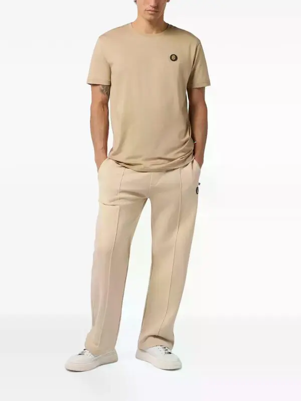 BILLIONAIRE Round-neck T-shirt - Neutrals