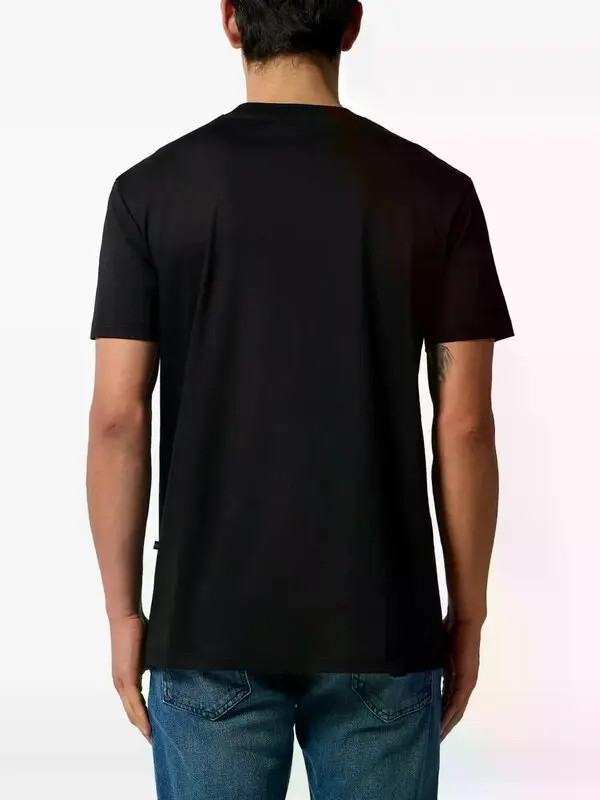 BILLIONAIRE Round-neck Logo-patch T-shirt