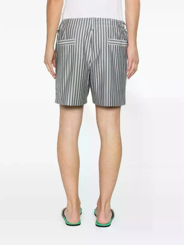 Issey Miyake Striped Jersey Shorts