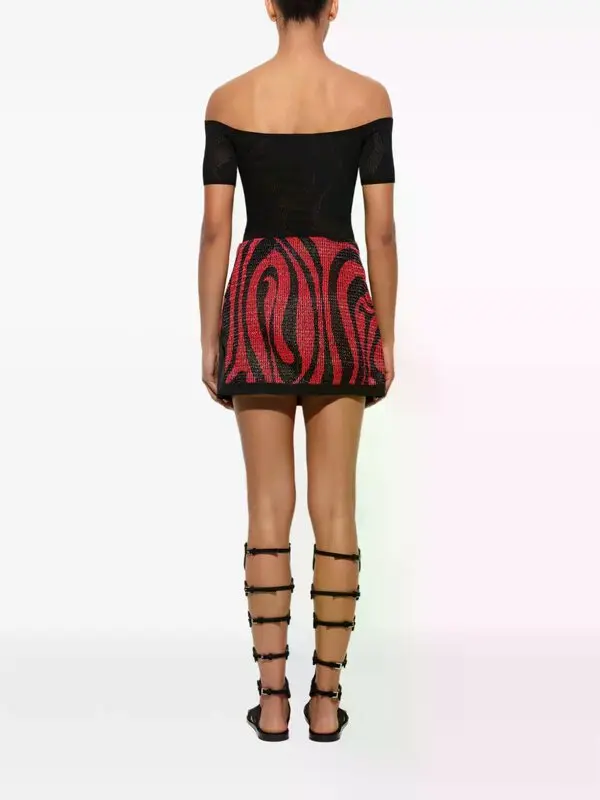 Emilio Pucci Rafia Wrap Skirt