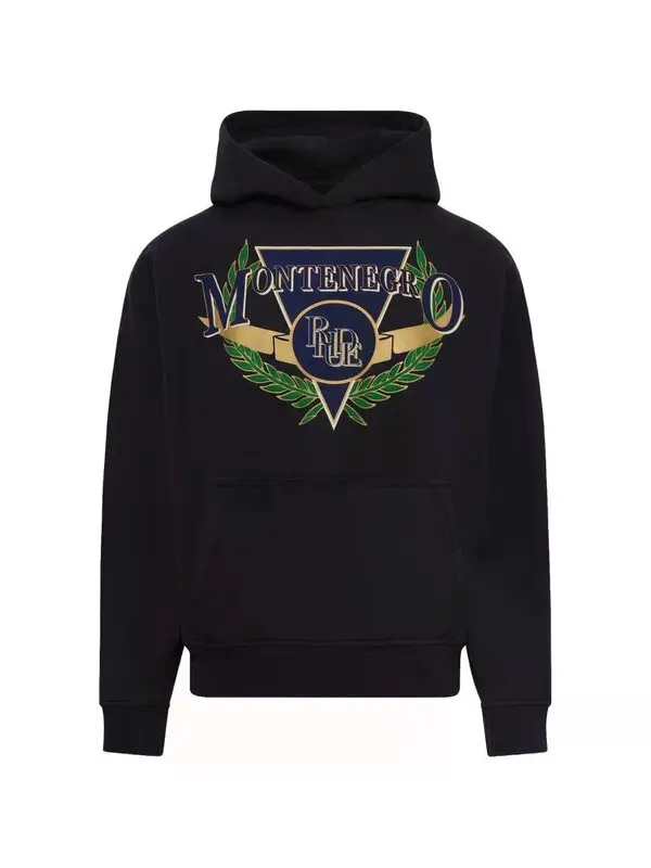 Rhude Montenegro Graphic Hoodie - Blue