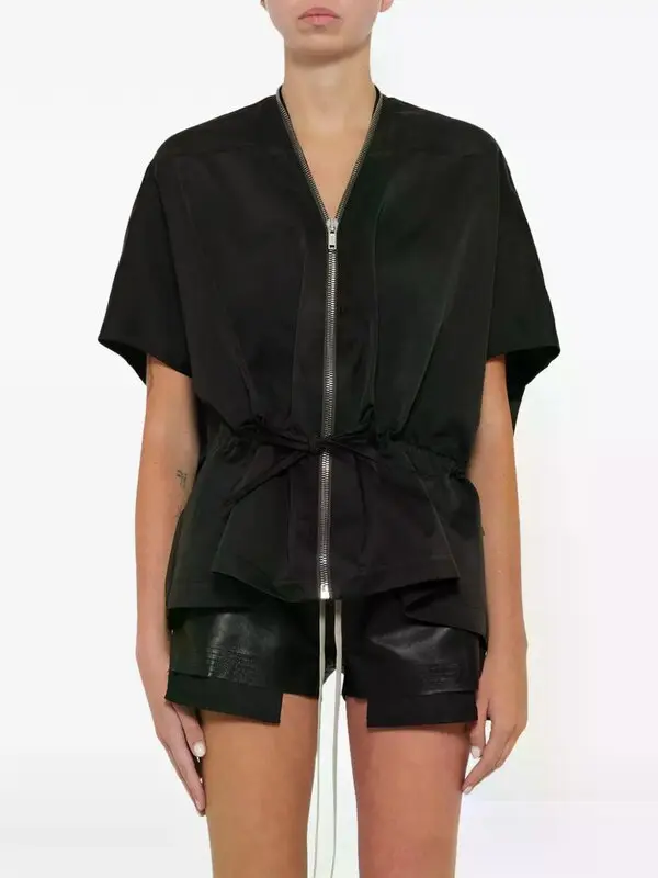 Rick Owens Asymmetrical Zip-up Jacket