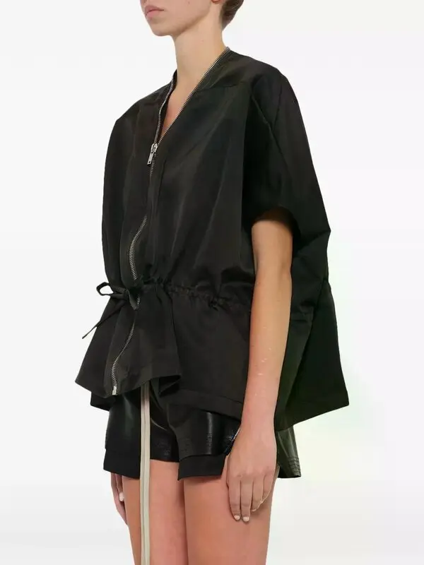 Rick Owens Asymmetrical Zip-up Jacket