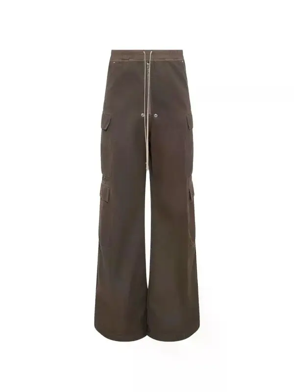 Rick Owens Double Cargo Jumbo Belas Wide-leg Pants - Brown