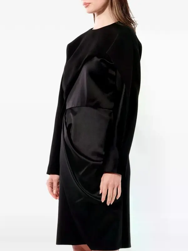 Balenciaga Draped Panelled Dress
