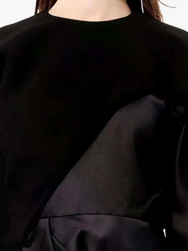 Balenciaga Draped Panelled Dress