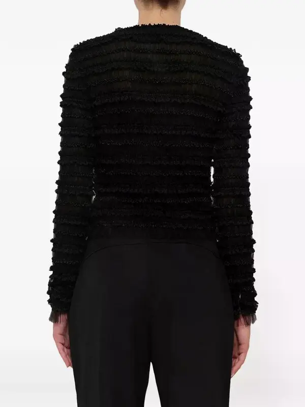 Givenchy Ruffled Silk Jacket