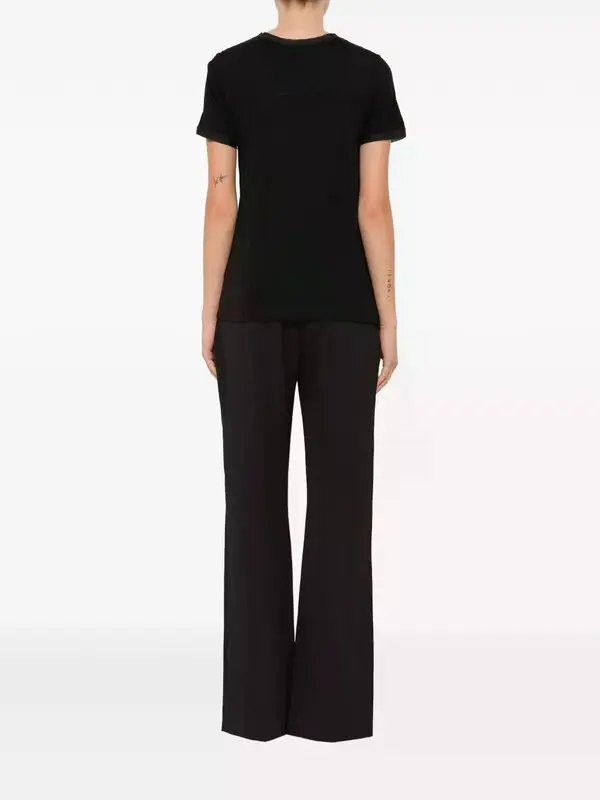 LANVIN Embroidered Jersey T-shirt