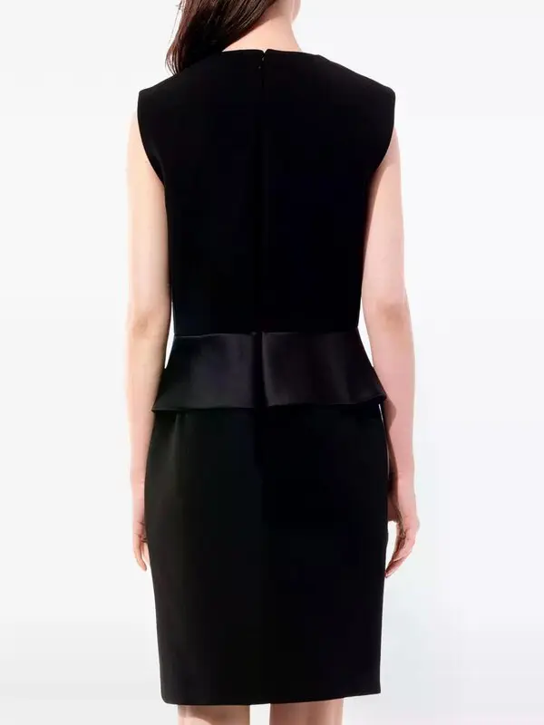 Balenciaga Sleeveless Peplum Waist Dress
