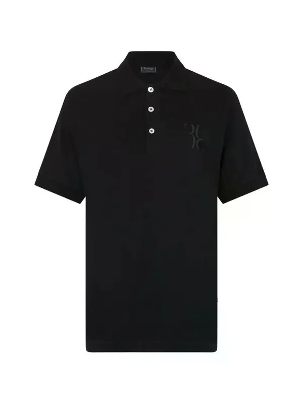 BILLIONAIRE Baroque Short-sleeves Polo Shirt