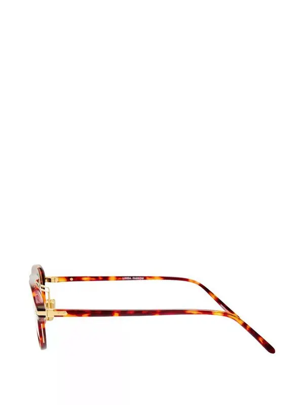Linda Farrow Pilot-frame Sunglasses