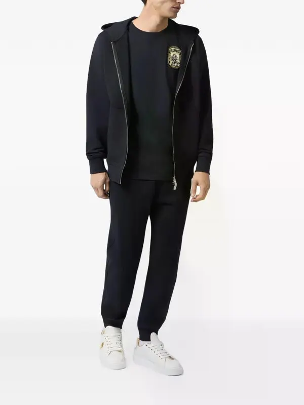 BILLIONAIRE Full-zip Hoodie - Blue