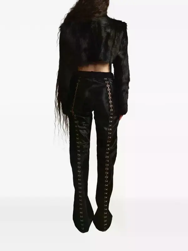 ALMAZ Cropped Fur Jacket
