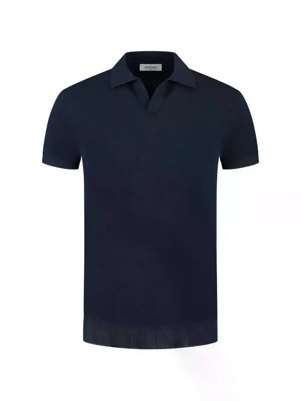 GRAN SASSO Polo-collar T-shirt