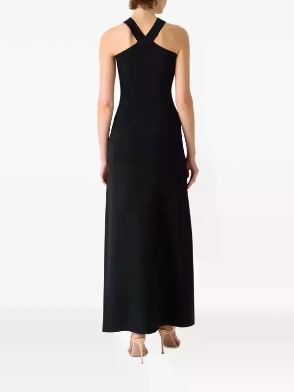 Akris Crisscross Maxi Dress