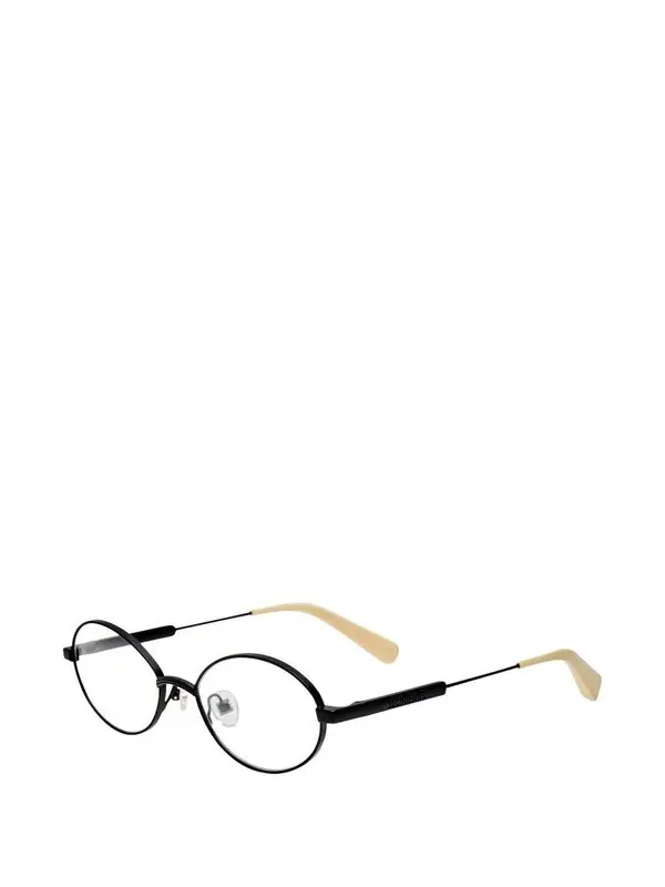 Jacquemus Round Frame Glasses - Black