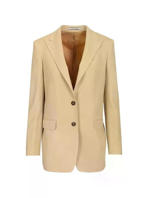 Tagliatore Single-breasted Blazer With Peak Lapels