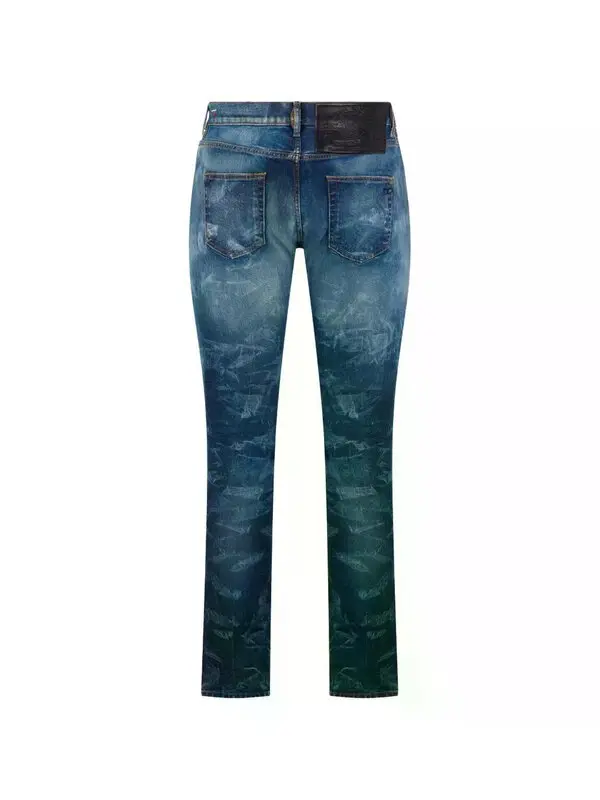 DIESEL® Faded Effect Straight-leg Jeans