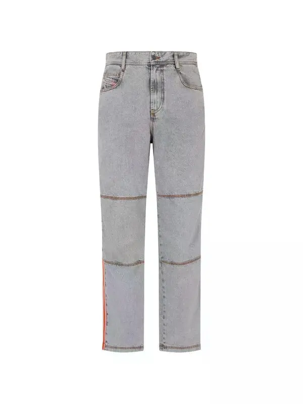 DIESEL® Contrast Stitch Side Stripe Jeans