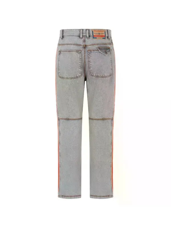 DIESEL® Contrast Stitch Side Stripe Jeans