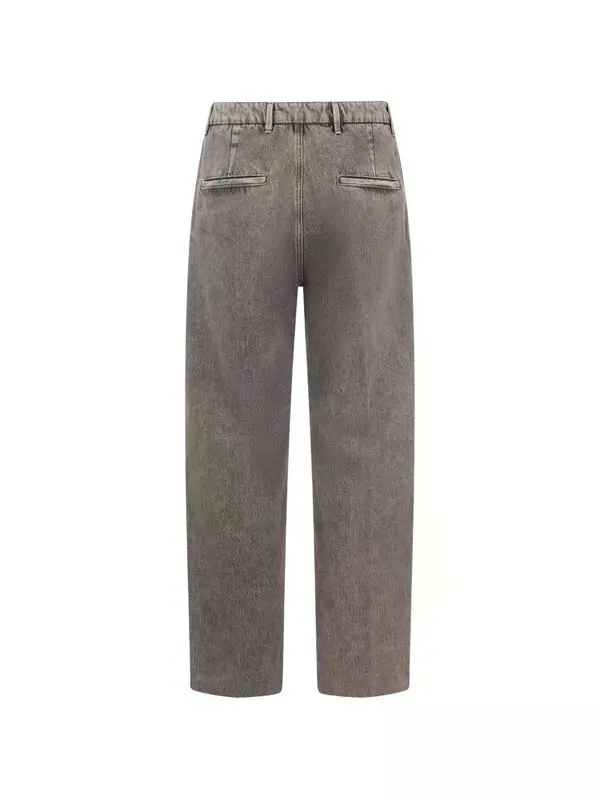 DIESEL® Straight-leg Distressed Jeans