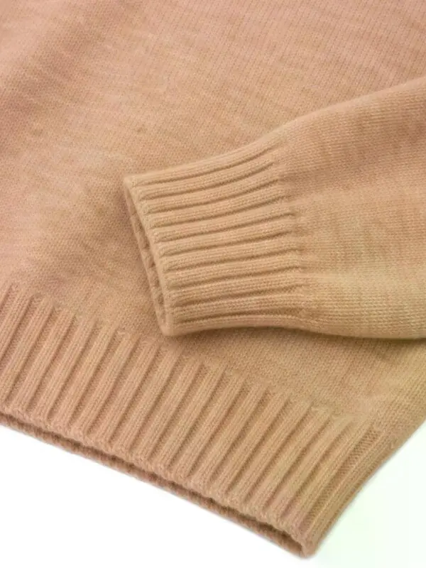 FORTELA Shetland Wool-knit Turtleneck Sweater
