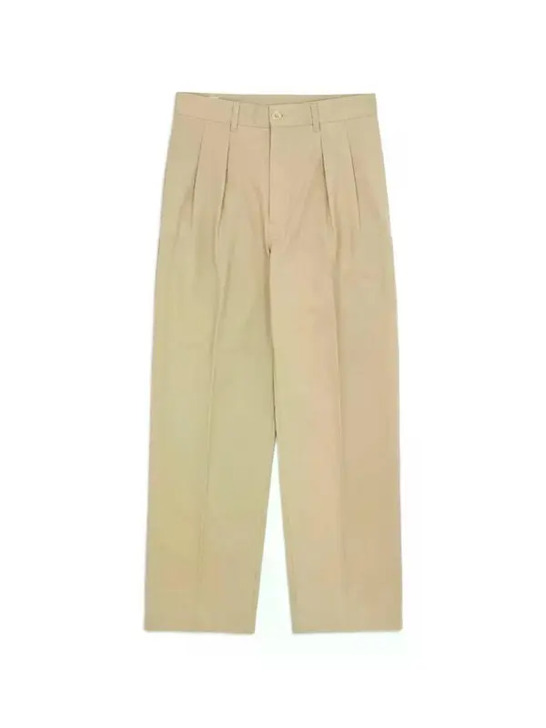 FORTELA Pleated Trousers - Neutrals