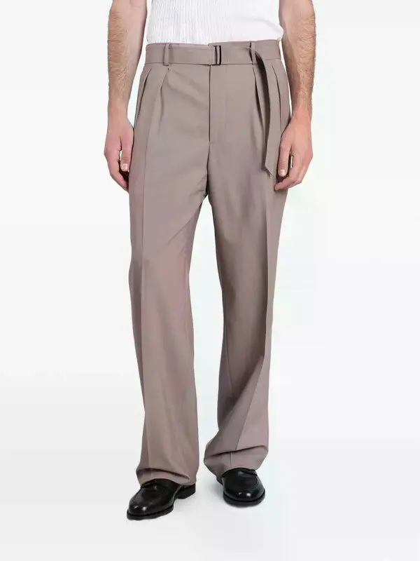 Tagliatore Belted Pleated Trousers