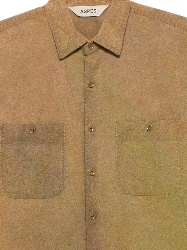 Aspesi Button-down Chest-pockets Shirt